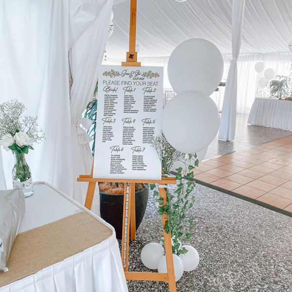 Easel Balloon Display